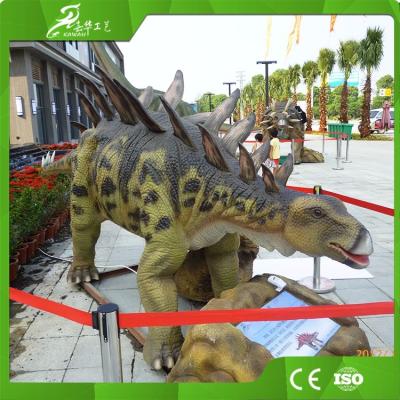 China Outdoor and Indoor Playground Equipment Animatronics Stegosaurus for sale