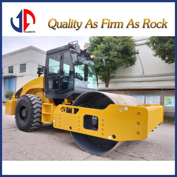 Quality FULL HYDRAULIC SINGLE DRUM VIBRATORY ROLLER JA614H for sale