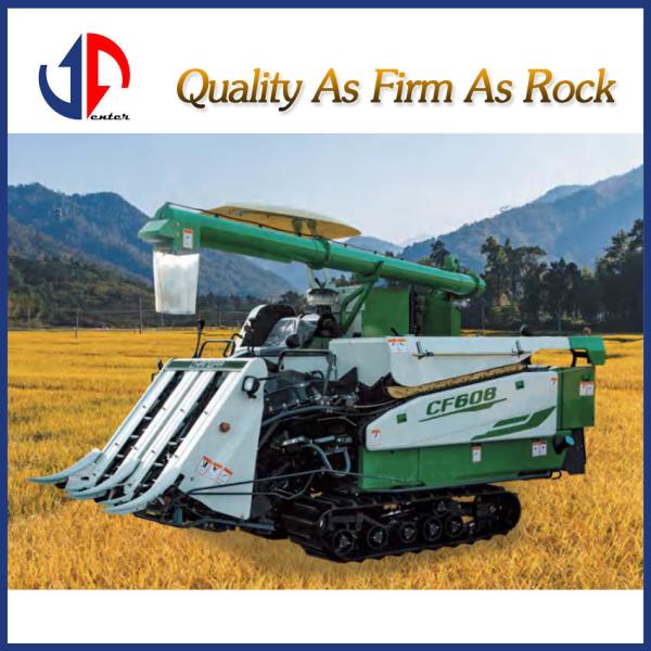 Quality CF608 semi-feeding crawler combine harvester for sale