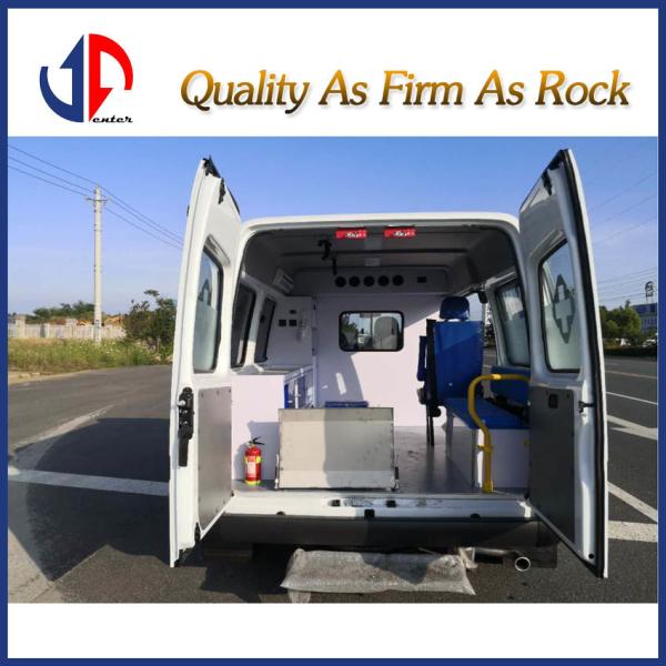 Quality Te Shun short axle ambulance JX493ZLQ6 Engine Euro Ⅵ for sale