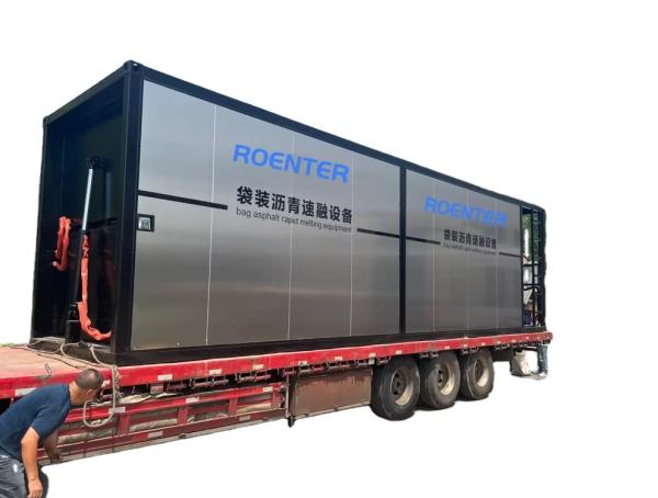 Quality Continuous Bagged Asphalt Quick-Melting Equipment for Road Construction for sale
