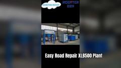 XLB500 Asphalt Cold Mixing Plant Bitumen Cold Mix Station for Road Pavement Maintenance