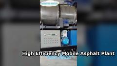 See Why Choose Mobile Asphalt Mixing Plant with Forced Mixer and 2T Bitumen Heating Tank