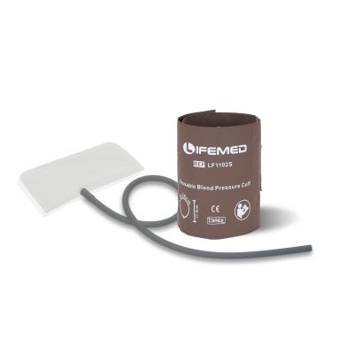 China Pediatric NIBP Cuff Reusable Water Proof PU Leather 18-26cm Single Tube for sale