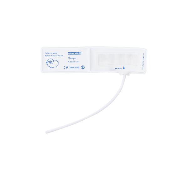Quality Secure Seal Disposable Animal NIBP Cuff Animal 4-8CM Size 2 Single Hose for sale