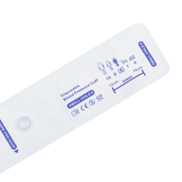 Quality Small Child Disposable NIBP Cuff Non Irritating 12-16CM Size 8 Consumables for sale