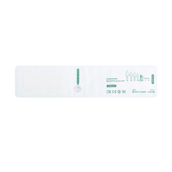 Quality Child Disposable NIBP Cuff Non Woven Fabric 15 - 21CM Size 9 Skin Friendly for sale