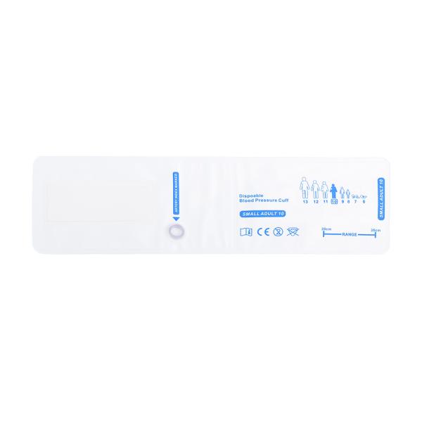 Quality 20 - 26CM Size 10 Disposable NIBP Cuff High Precision Small Adult Blood Pressure Cuff for sale