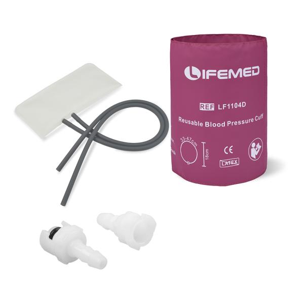 Quality Datex Ohmeda Monitor BP Cuff Reusable 33 - 47cm Large Adult Blood Pressure Cuff for sale
