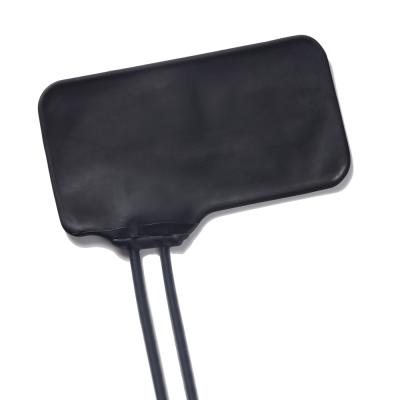 China Large Blood Pressure Cuff Bladder Black Rubber Latex Heavy Duty Inflatable Bladder for sale