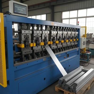 China Shaft Material 45 Steel Quenched 55-60C Customized Roll Forming Machine Door Frames Production Speed 15mmin Long Lasting for sale