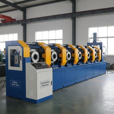 China Forming Speed 0-12 Mmin Telescopic Channel Roll Forming Machine Hydraulic Cutting Method Voltage 380V50Hz Customizable Production for sale