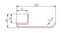 China Double Rivet Shelf C Beam Roll Forming Machine for sale