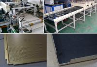 China Automatic Ceiling Tile Making Machine Customized Ceiling Tile Textile Stick Machine for sale