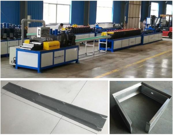 Quality High Efficiency HVAC Duct Machines VCD Frame Roll Forming Machine​ for sale