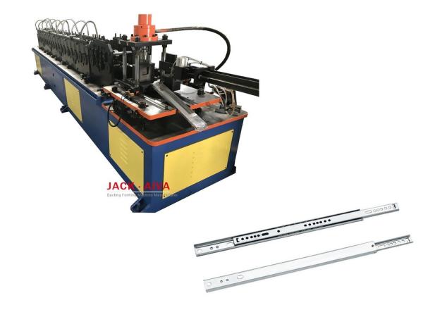 Quality Ball Bearing Drawer Slide Roll Forming Machine 2 Folding Drawer Slide CNC Roll Forming Machine for sale