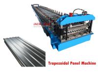 China Trapezoidal Metal Roofing Sheet Roll Forming Machine 23 Stations 0.3-0.7mm for sale