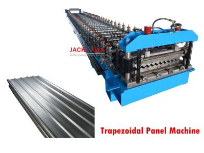 China Trapezoidal Metal Roofing Sheet Roll Forming Machine | Siding Panel Equipment for sale