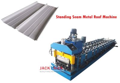 China 23 Stations Construction Roll Forming Machine 5.5kw Metal Roof Roll Forming Machine for sale