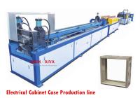 China 3 Phase Electrical Cabinet Forming Machine 380V 50Hz 25 Stations Roll Forming Line for sale