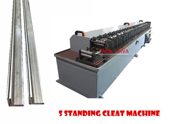 Quality Adjustable Speed HVAC Duct Machines 15 Stations Cleat Making Machine 3kw for sale