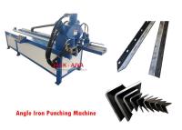 China 7.5KW CNC Angle Iron Punching Machine 3-5mm Thickness Automatic Cutting for sale