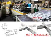 China 18 Stations Drywall Main T Grid Roll Forming Machine 0.3-0.35mm Thickness for sale