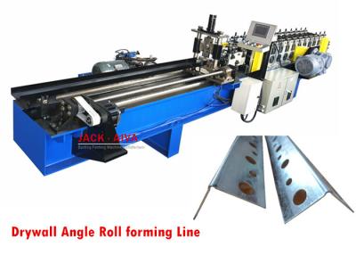 China Drywall Steel Angle Roll Forming Machine Partition Beam Roll Forming Line AC380v for sale