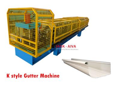 China 14 Stations K Style Gutter Machine 7.5kw Roof Gutter Machine for sale