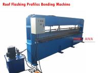 China Roofing Flashing Profile Folding Machine 6000mm Bending Length 1.0mm Thickness for sale