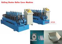 China 12 Station Roll Forming Machine for Aluminum Roller Shutter Door Box Cover AC380V 150-305mm for sale