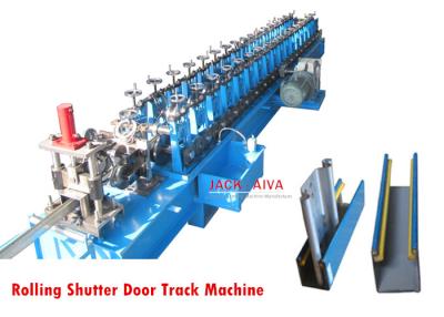 China 7.5kw Construction Roll Forming Machine AC380V / 50HZ Rolling Shutter Profile Making Machine for sale