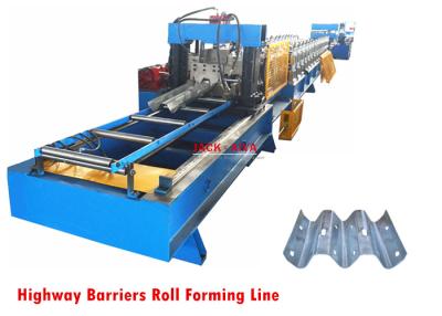 China 20 Stations Highway Guardrail Forming Machine Highway Barriers Roll Forming Line for sale
