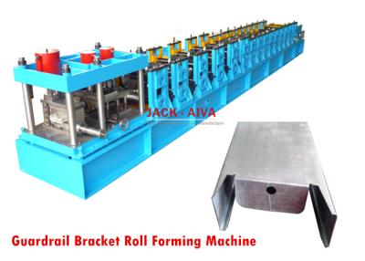 China 15kw Highway Guardrail Making Machine 18 Stations Crash Barrier Making Machine for sale