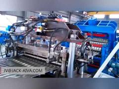 Grain Silos Corrugated Steel wall Makding Machine, 4-6mm