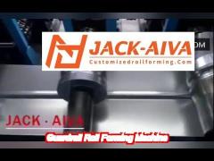 h steel guardrail roll forming machine 380v / 50hz fence post roll forming machine