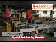 2.2kw drywall roll forming machine perforated ceiling panel making machine