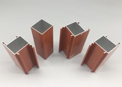 Cina 6063 profili di alluminio di rivestimento del legno di T4 Senegal, estrusioni di alluminio anodizzate in vendita