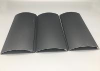 중국 고강도 분말에 의하여 입히는 알루미늄 밀어남 선반 끝 알칼리 저항 판매용