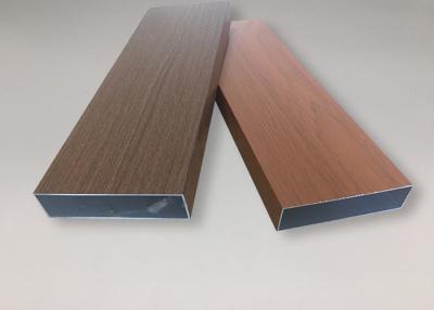 Cina Decorazione di legno della superficie di colore di profili di alluminio senza cuciture della metropolitana di alta precisione in vendita