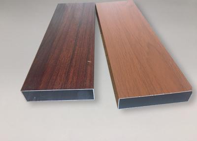 Cina Decorazione di legno della superficie di colore di profili di alluminio senza cuciture della metropolitana di alta precisione in vendita