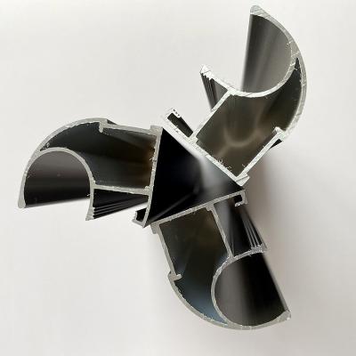 China Geanodiseerde het Aluminiumprofielen van de elektroforeseGordijngevel Te koop