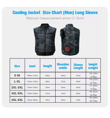 Cina L'aria condizionata copre la maglia di raffreddamento dell'abbigliamento del condizionamento d'aria della protezione solare dell'estate con il rivestimento UV della prova del fan in vendita