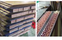 Quality Hydrophilic Aluminum Foil Finned Heat Exchanger Surface Treatment Fin Tube for sale