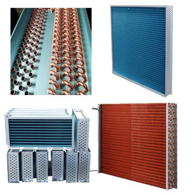 China Antique Copper Foil Finned Tube Heat Exchanger with Customizable Length for sale