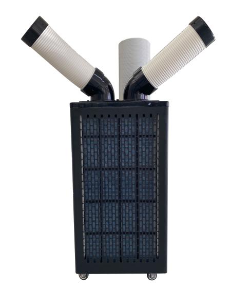 Quality Black Mobile Air Conditioning Unit Anti Corrosion Energy Saving High Efficiency for sale