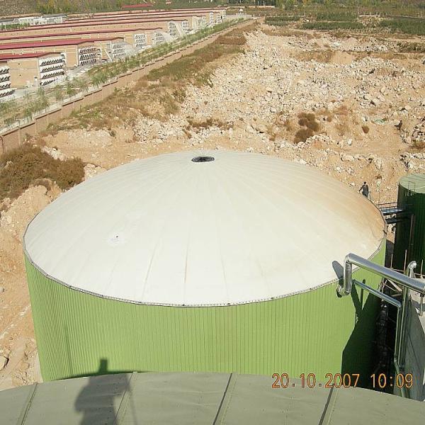 Quality UV Resistance Double Membrane Biogas Holder Customized Capacity for sale