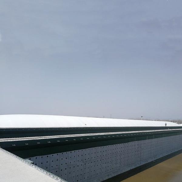 Quality Rectangular Double Membrane Gas Holder For Lagoon Customized Size for sale