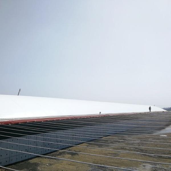 Quality Rectangular Double Membrane Gas Holder For Lagoon Customized Size for sale