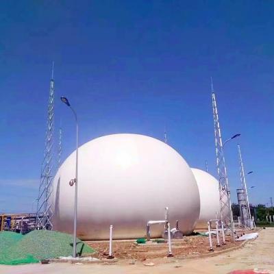 China Free Standing Double Membrane Gas Holder For Sewage Water Treatment Plants for sale